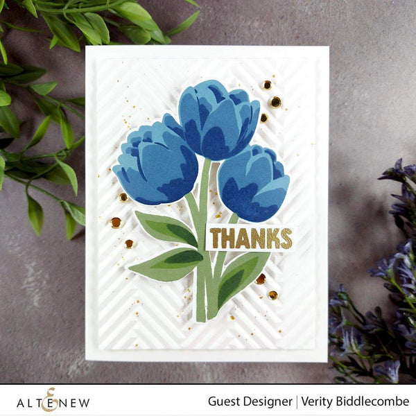 Altenew - 3D Embossing Folder - Tulip | bastel-traum.ch